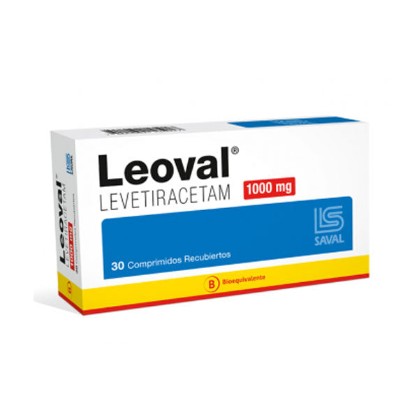 Leoval Levetiracetam 1000Mg X Tableta— Farmacorp