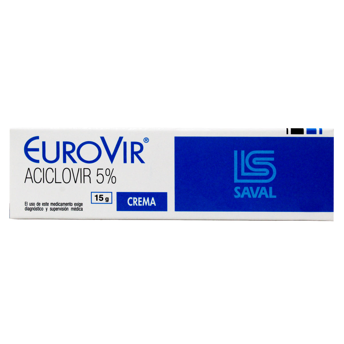 Eurovir 5 Aciclovir Crema X 15G— Farmacorp