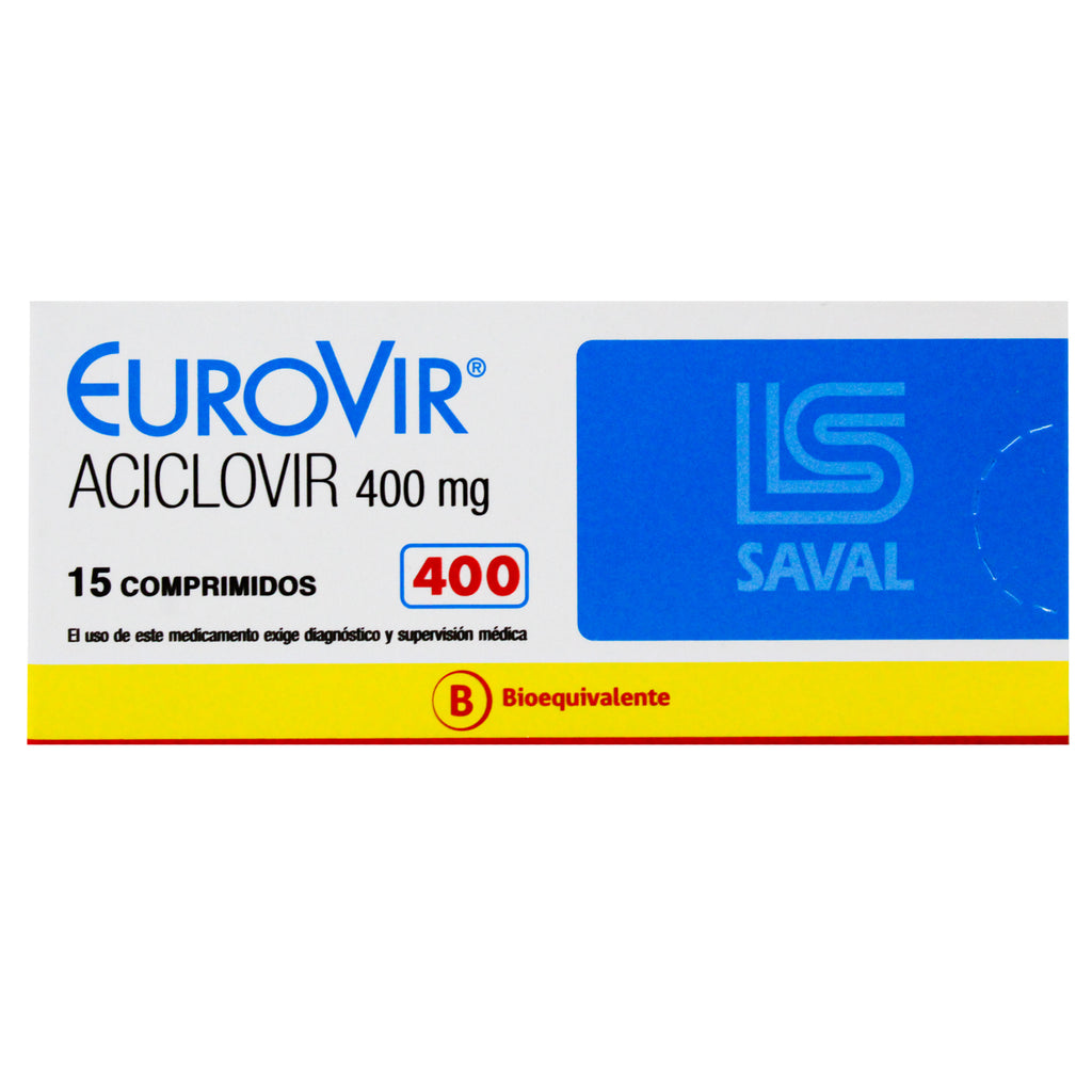 Aciclovir 400Mg Genérico X Tableta— Farmacorp