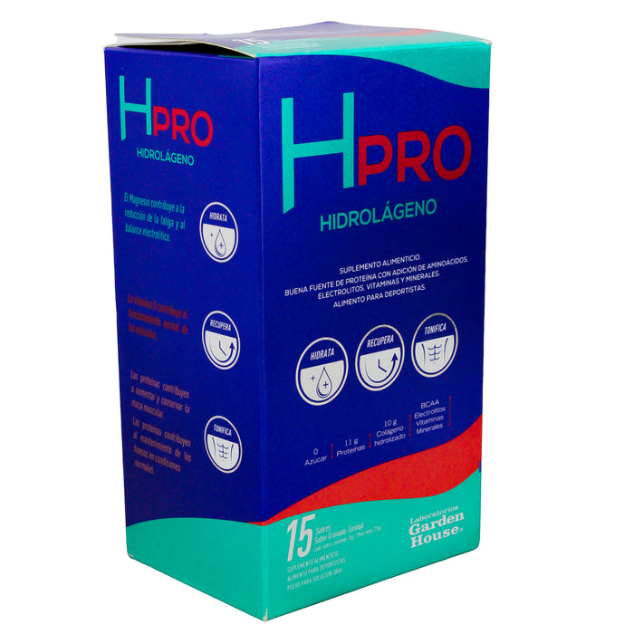Hidrolageno Hpro Granada Toronja X 15 Sobres— Farmacorp