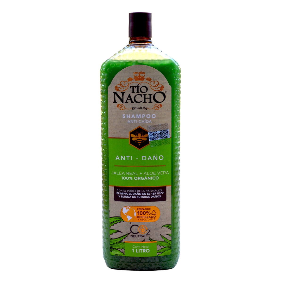 Shampoo Tio Nacho Anti Daño Aloe Vera X 1L— Farmacorp