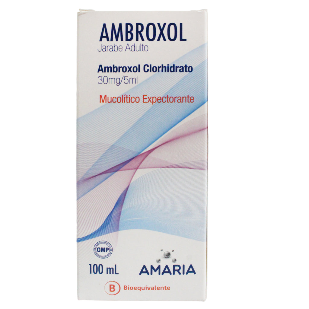 Broncoxol Adulto Ambroxol 30Mg / 5Ml Jarabe X 100Ml— Farmacorp