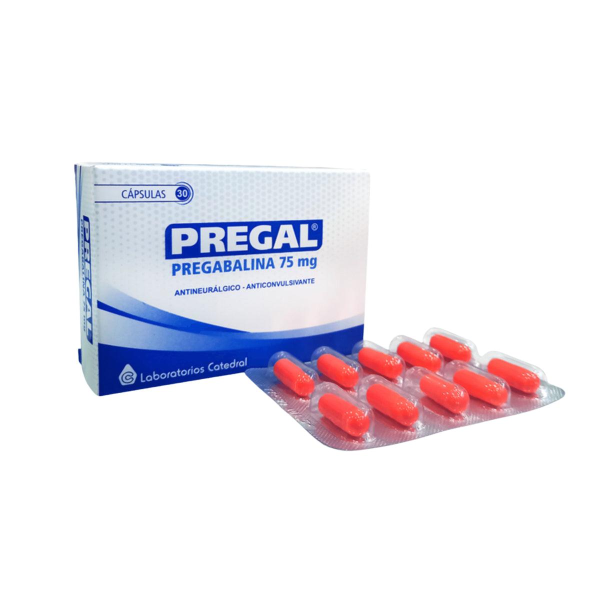 Pregal Pregabalina 75Mg X Capsula— Farmacorp