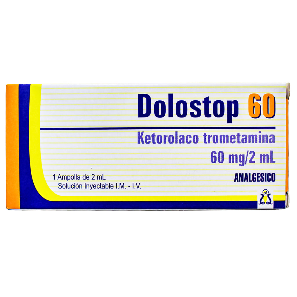 Dinoxan Ketorolaco 60Mg X Ampolla— Farmacorp