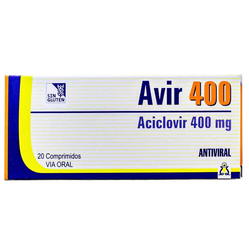 Aciclovir 400Mg Genérico X Tableta— Farmacorp