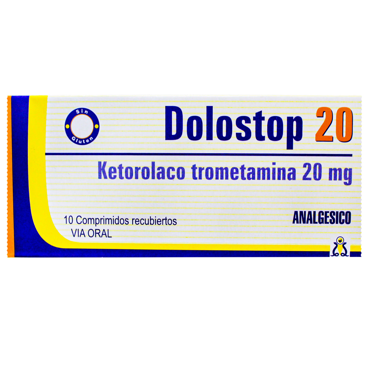 Dolostop 20Mg Ketorolaco X Comprimido— Farmacorp