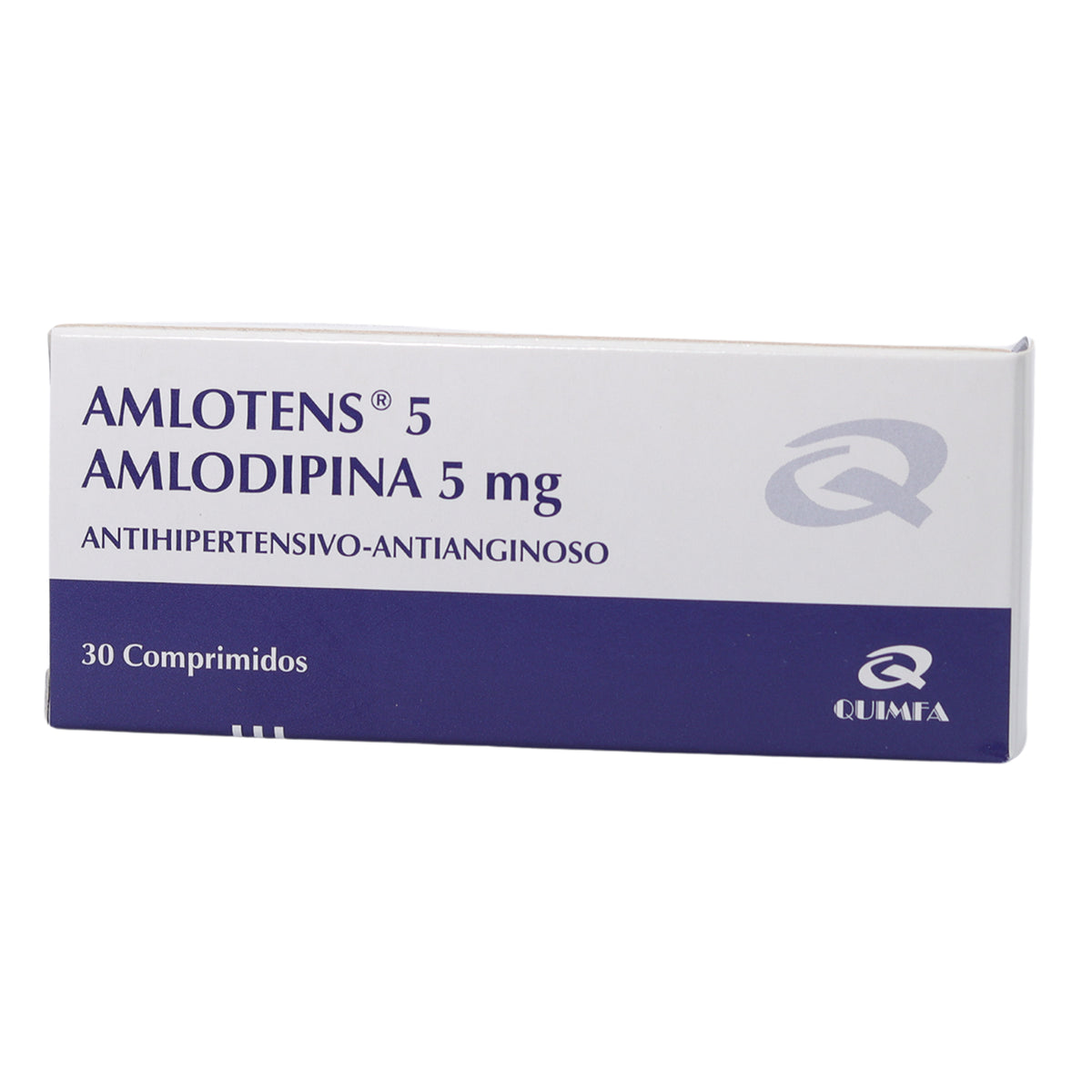 Amlotens Amlodipina 5Mg X Tableta— Farmacorp