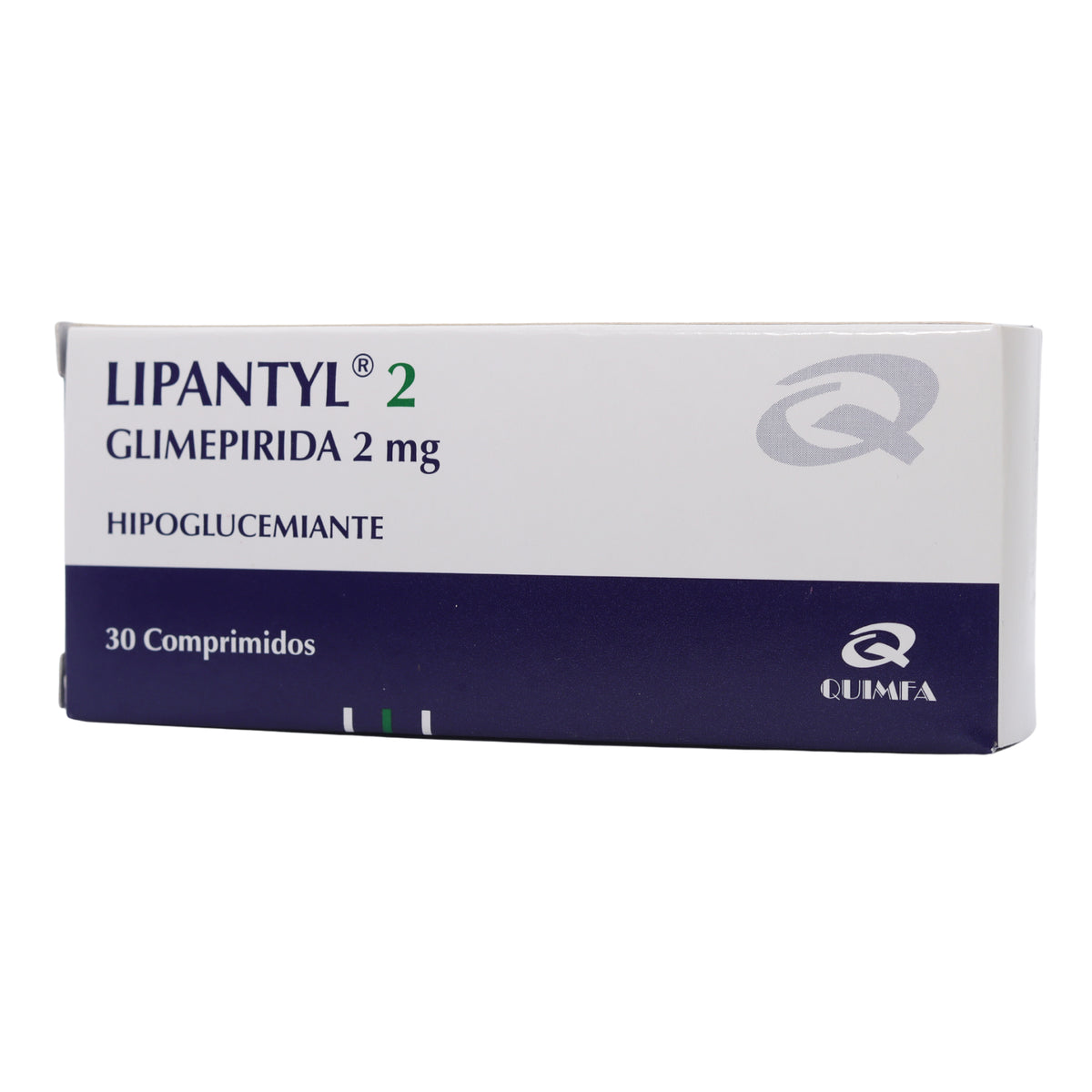 Lipantyl 2Mg Glimepirida X Tableta— Farmacorp