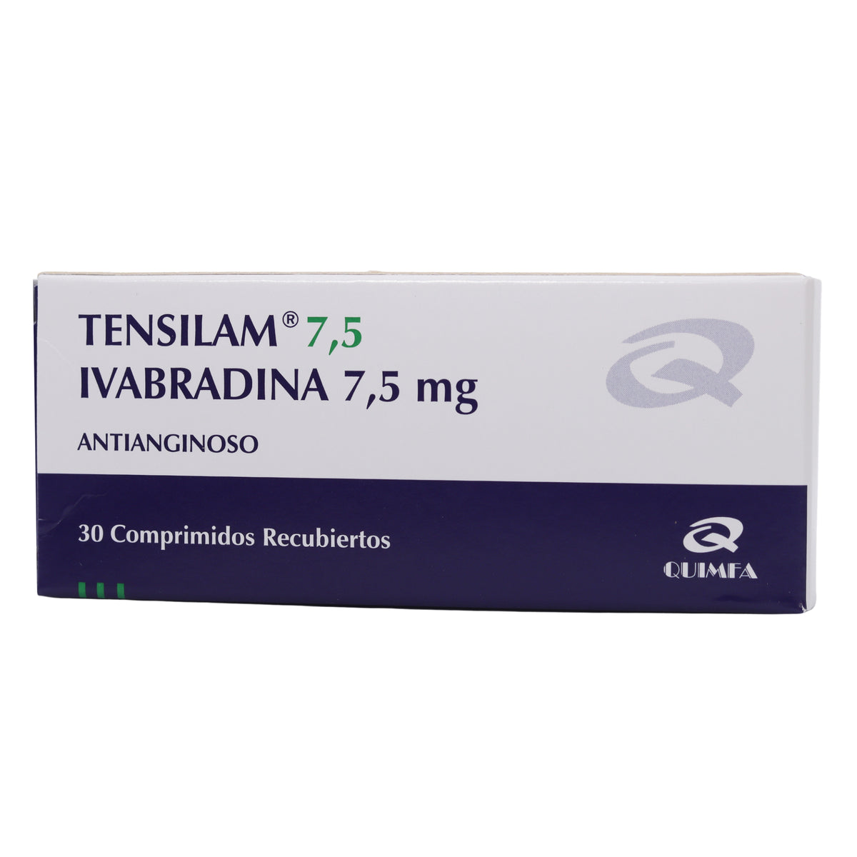 Tensilam Ivabradina 7.5Mg X Tableta— Farmacorp