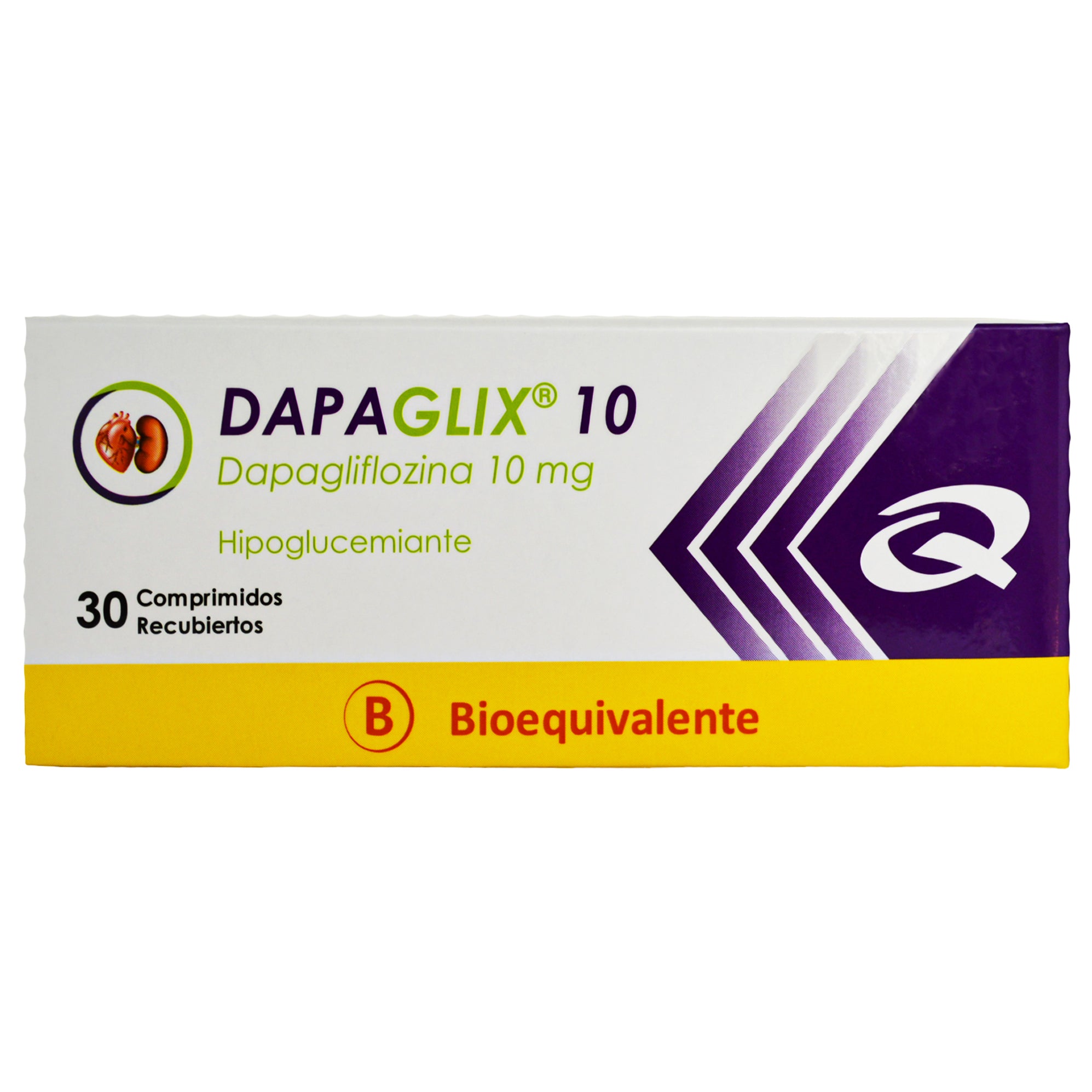 Dapaglix 10Mg Dapagliflozina X Comprimido— Farmacorp