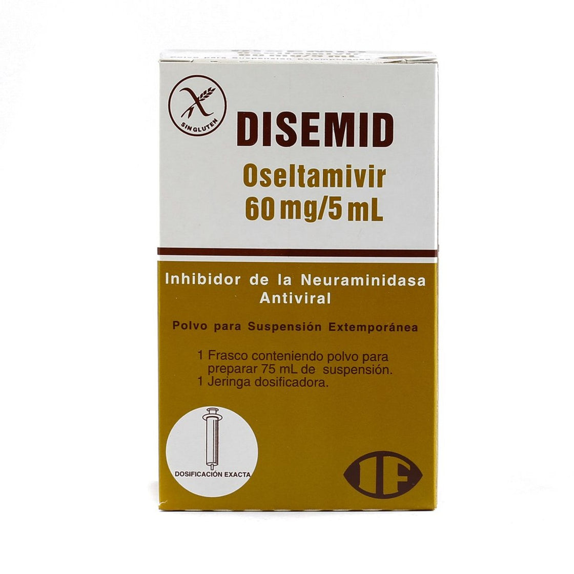Disemid Oseltamivir 60Mg/5Ml En Jarabe X 75Ml— Farmacorp