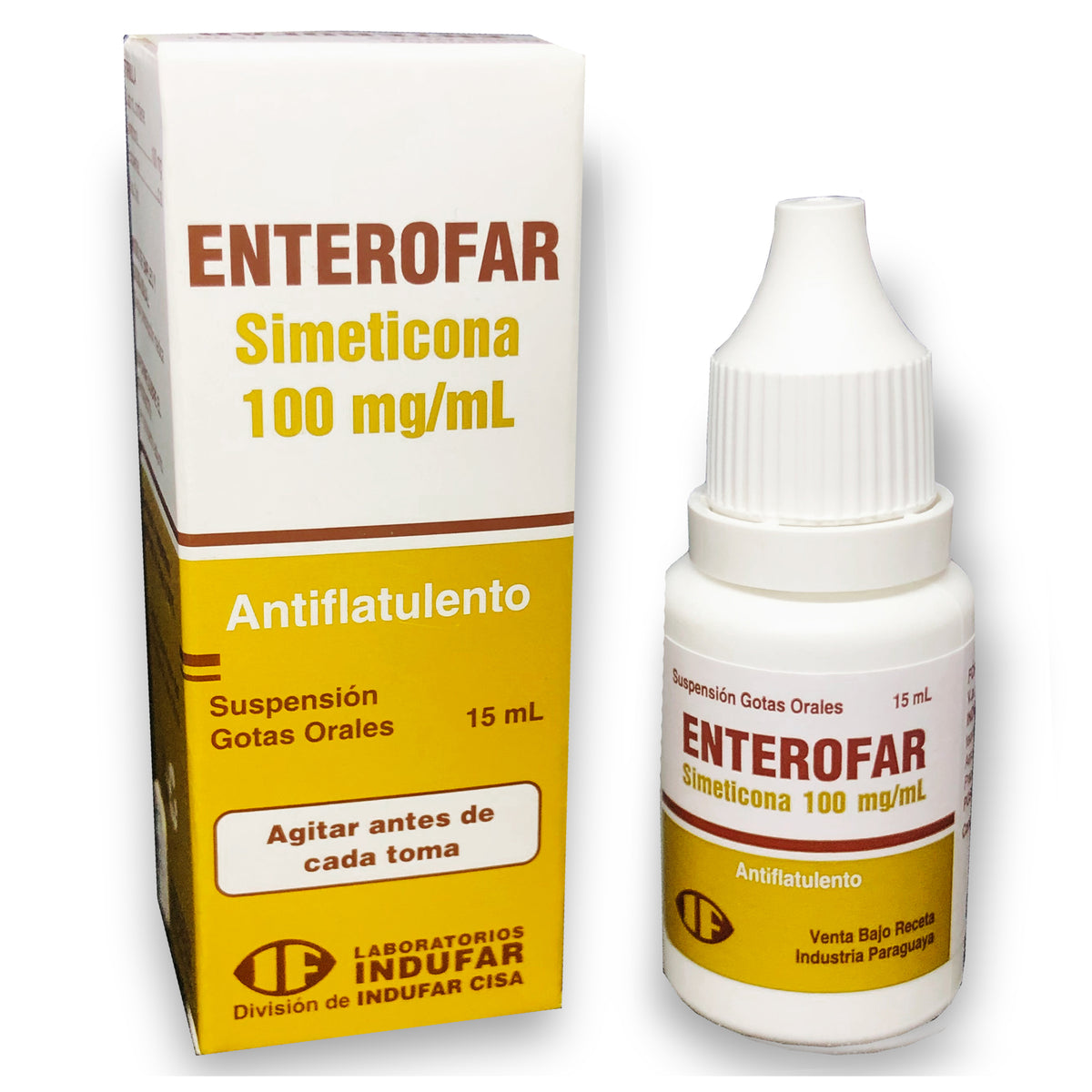 Enterofar 100Mg Ml Simeticona Gotas X 15Ml— Farmacorp