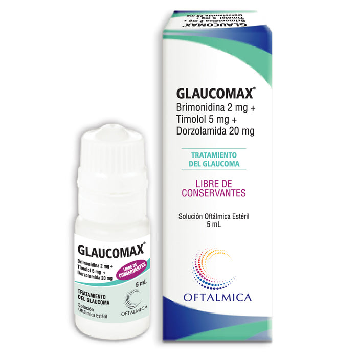 Glaucomax Antiglaucoma Colirio X 5Ml— Farmacorp