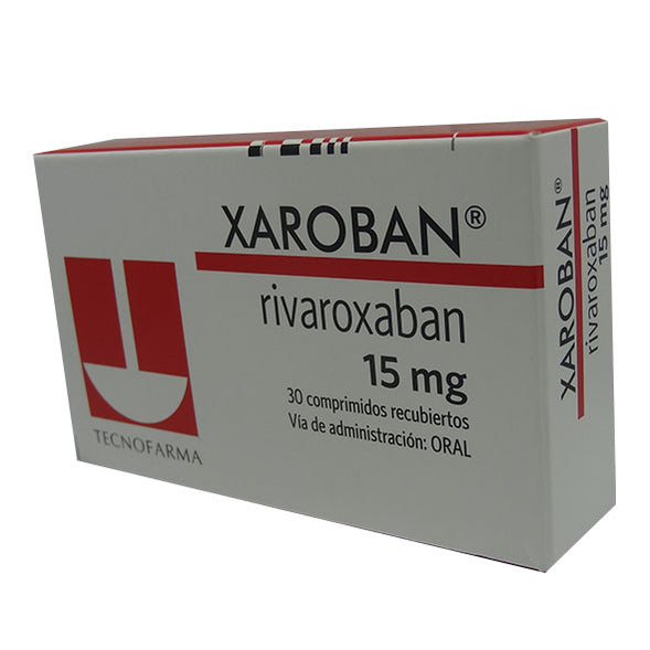 Ribex 15Mg Rivaroxaban X 30 Comprimidos— Farmacorp