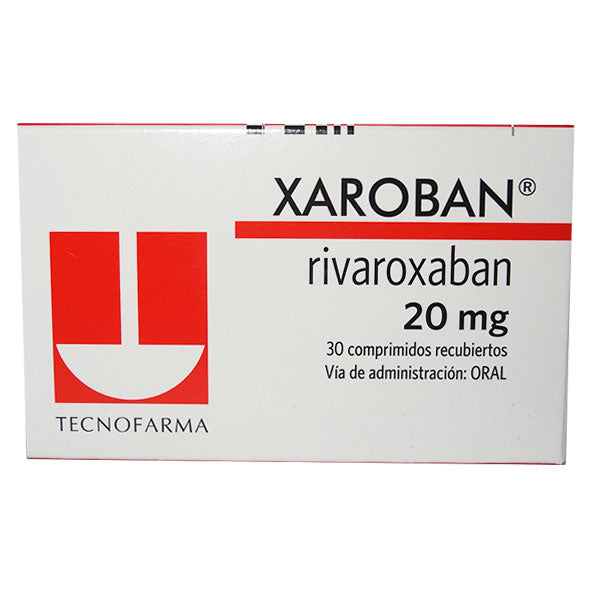 Xaroban 20Mg Rivaroxaban X Tableta— Farmacorp