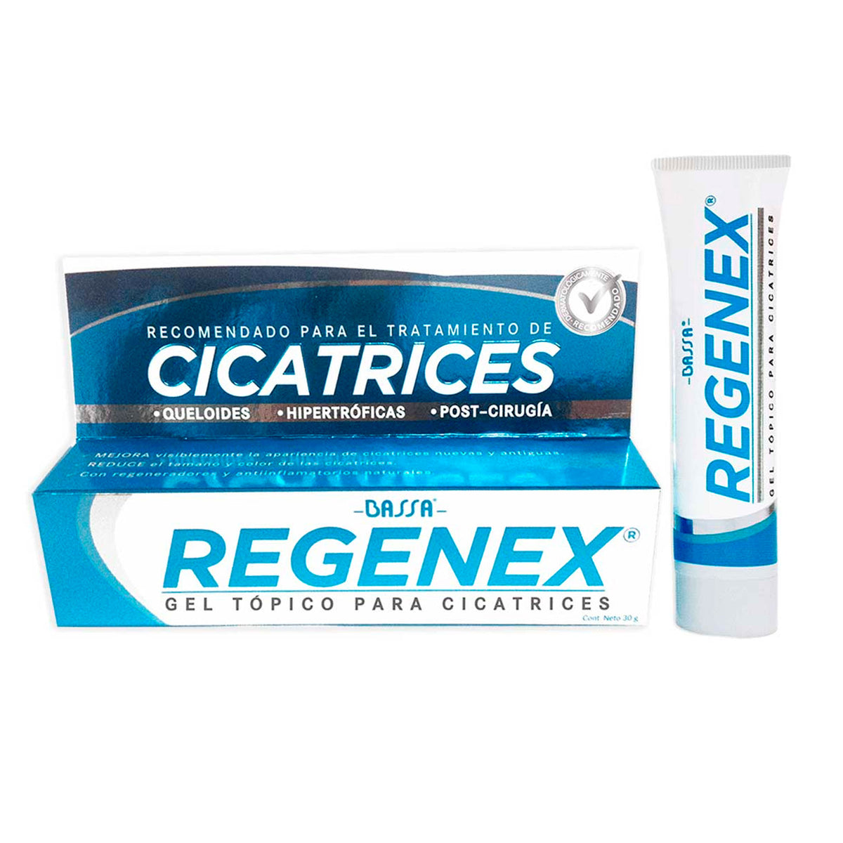 Bassa Regenex Gel Topico X 30G P Cicatrices— Farmacorp