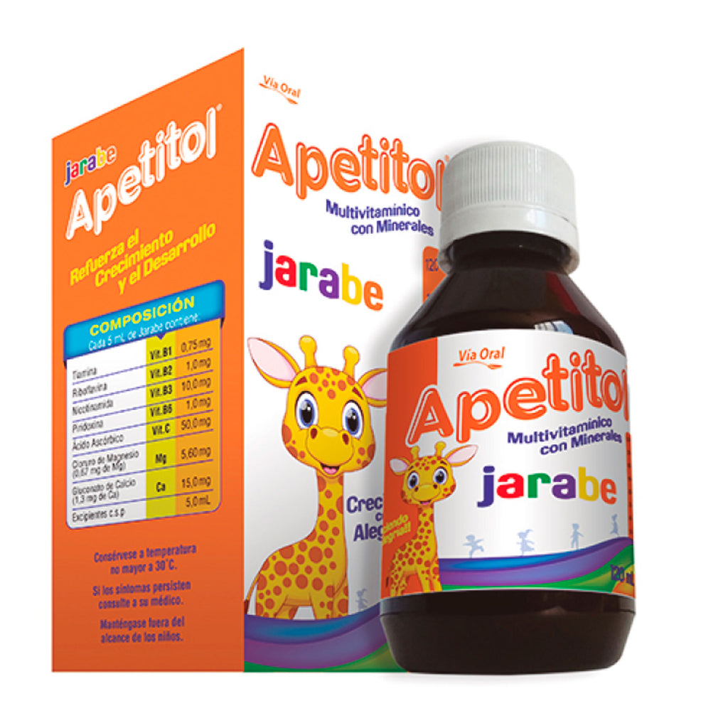 Apetitol Infantil Jarabe Multivitaminico X 240Ml— Farmacorp