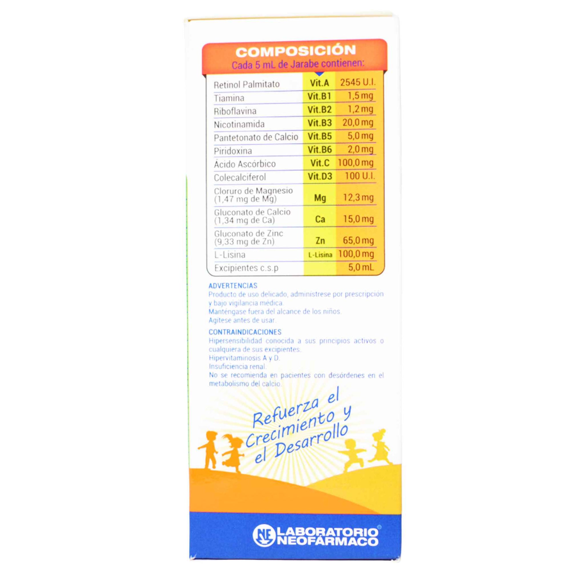 Apetitol Plus Multivitaminico Jarabe X 120Ml— Farmacorp