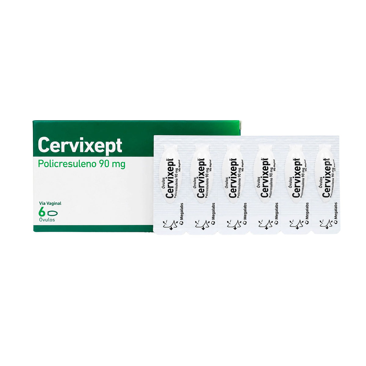Cervixept Policresuleno 90Mg X Ovulo— Farmacorp