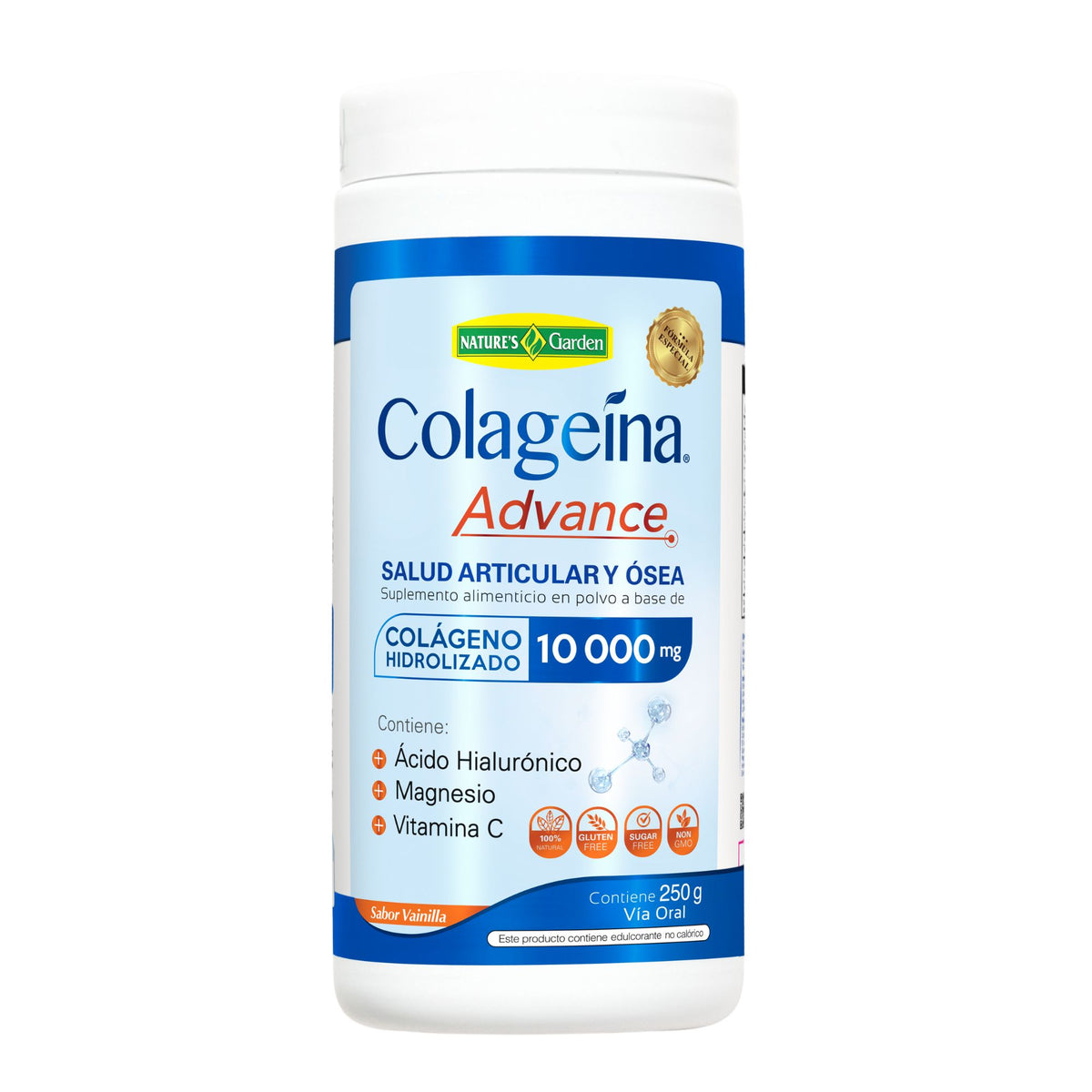Colageina Advance X 250Gr Colageno Hid. S/Vainilla— Farmacorp
