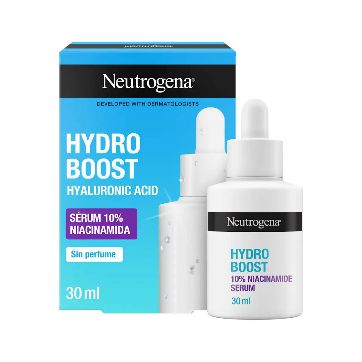 Serum Neutrogena Hydro Boots Niacinamida X 30Ml— Farmacorp