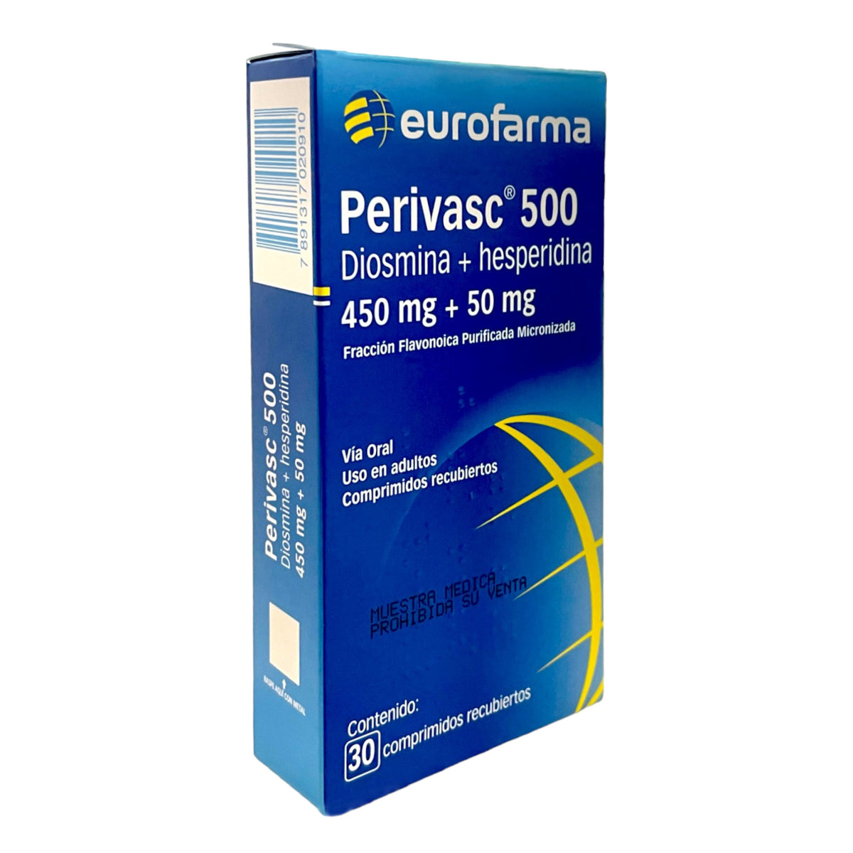 Perivasc Diosmina / Hesperidina 500 Mg X Comprimido— Farmacorp