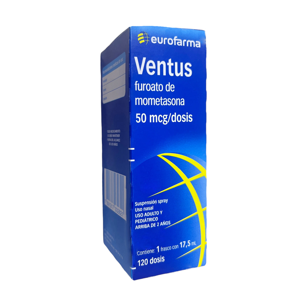 Ventus 50Mcg Mometasona Spray Nasal X Frasco— Farmacorp