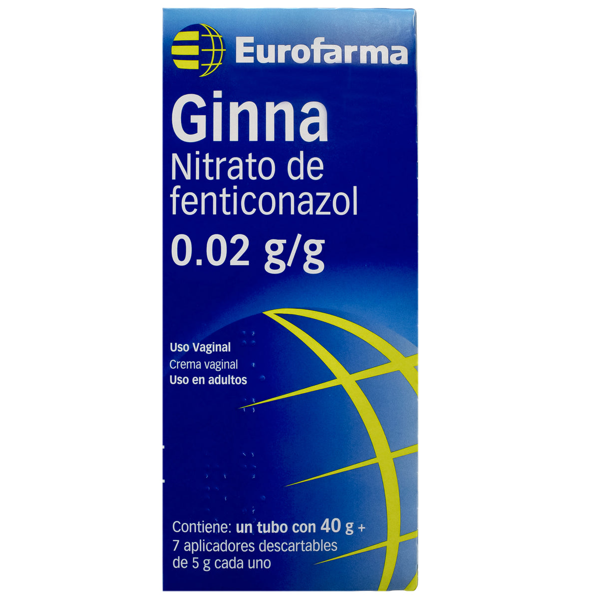 Ginna Crema Vaginal Nitrato Feticonazol X 40Gr— Farmacorp