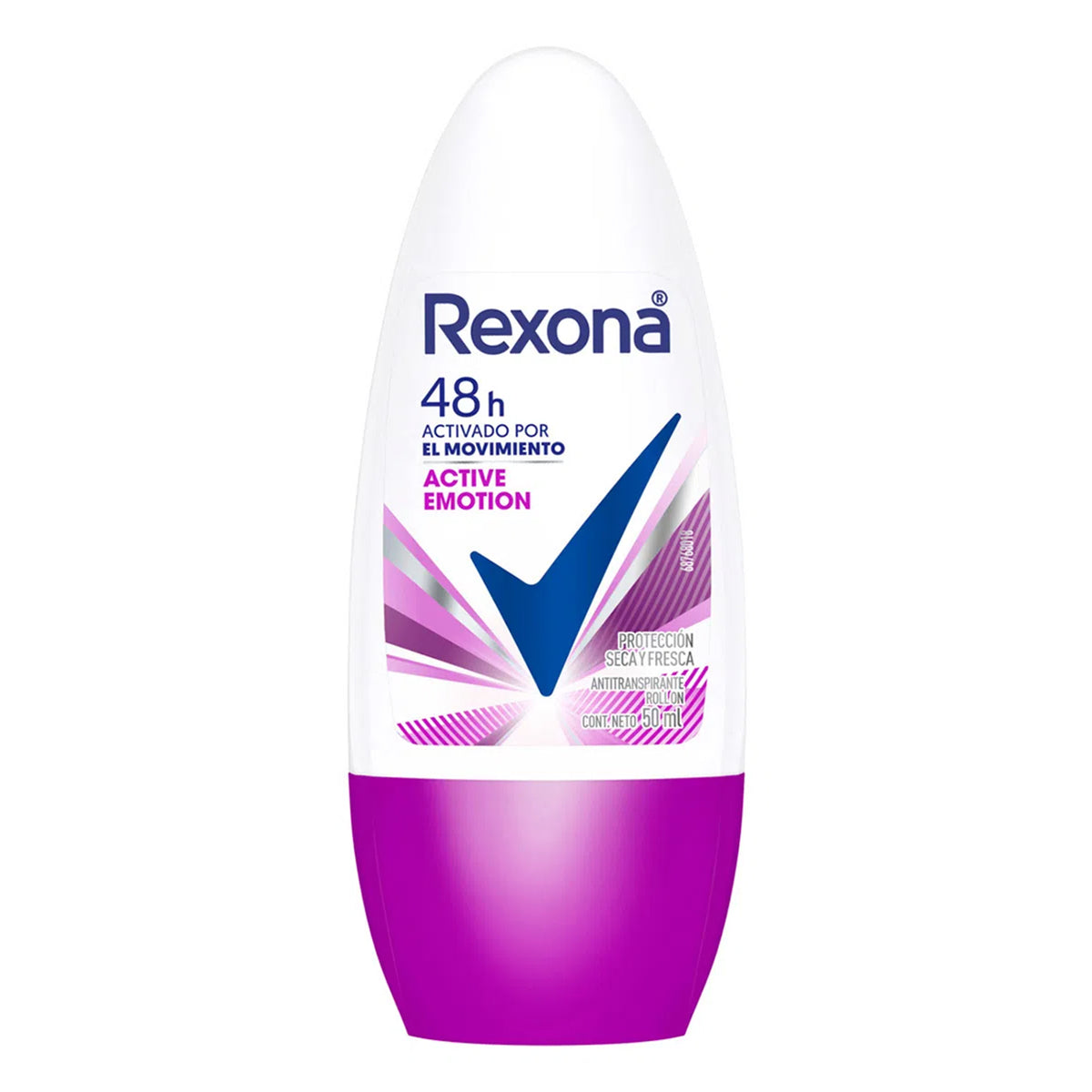 Roll-On Antitranspirante Rexona Active Emotion X 50 Ml— Farmacorp