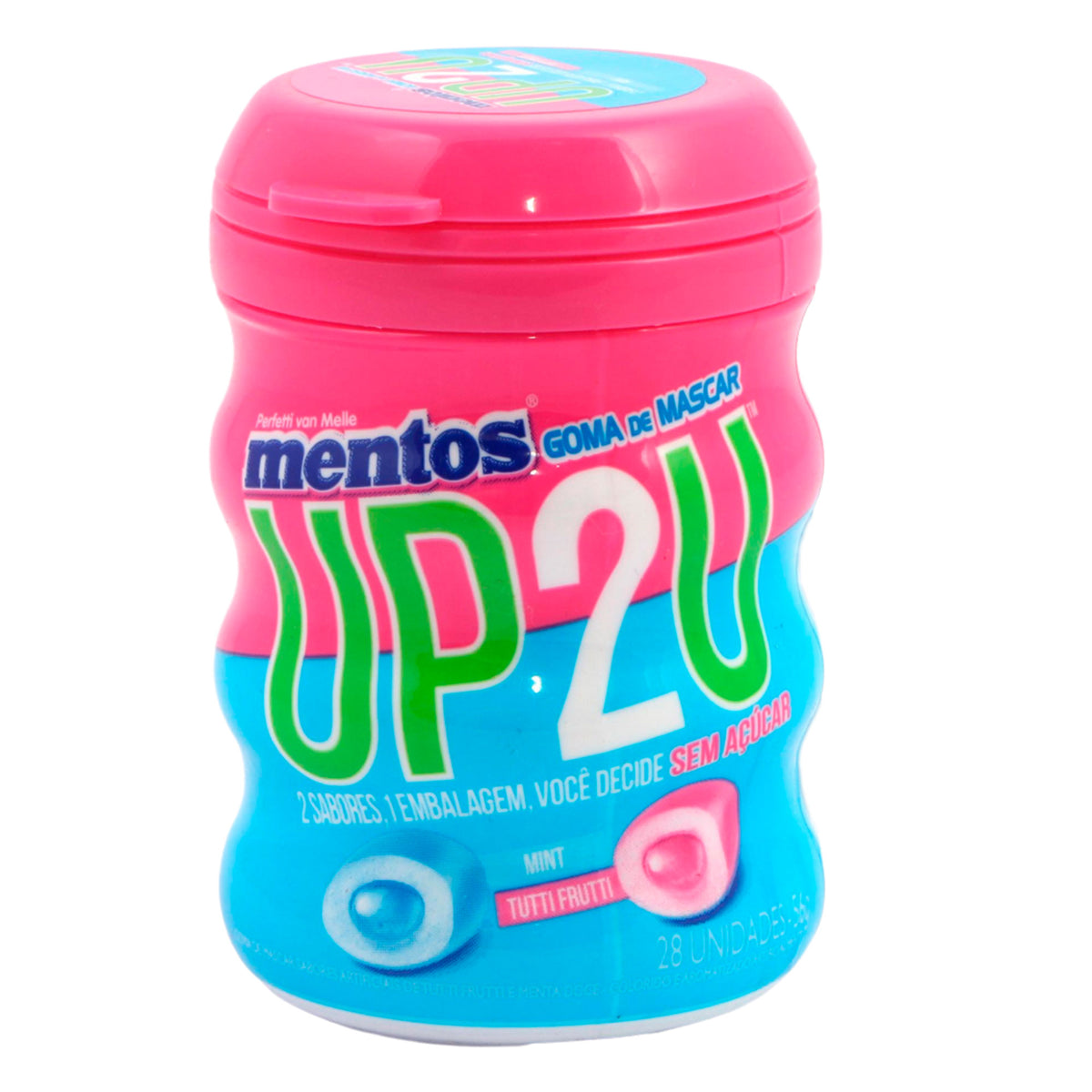 Mentos Up2u Chicle Menta Tutti Frutti X 56G— Farmacorp