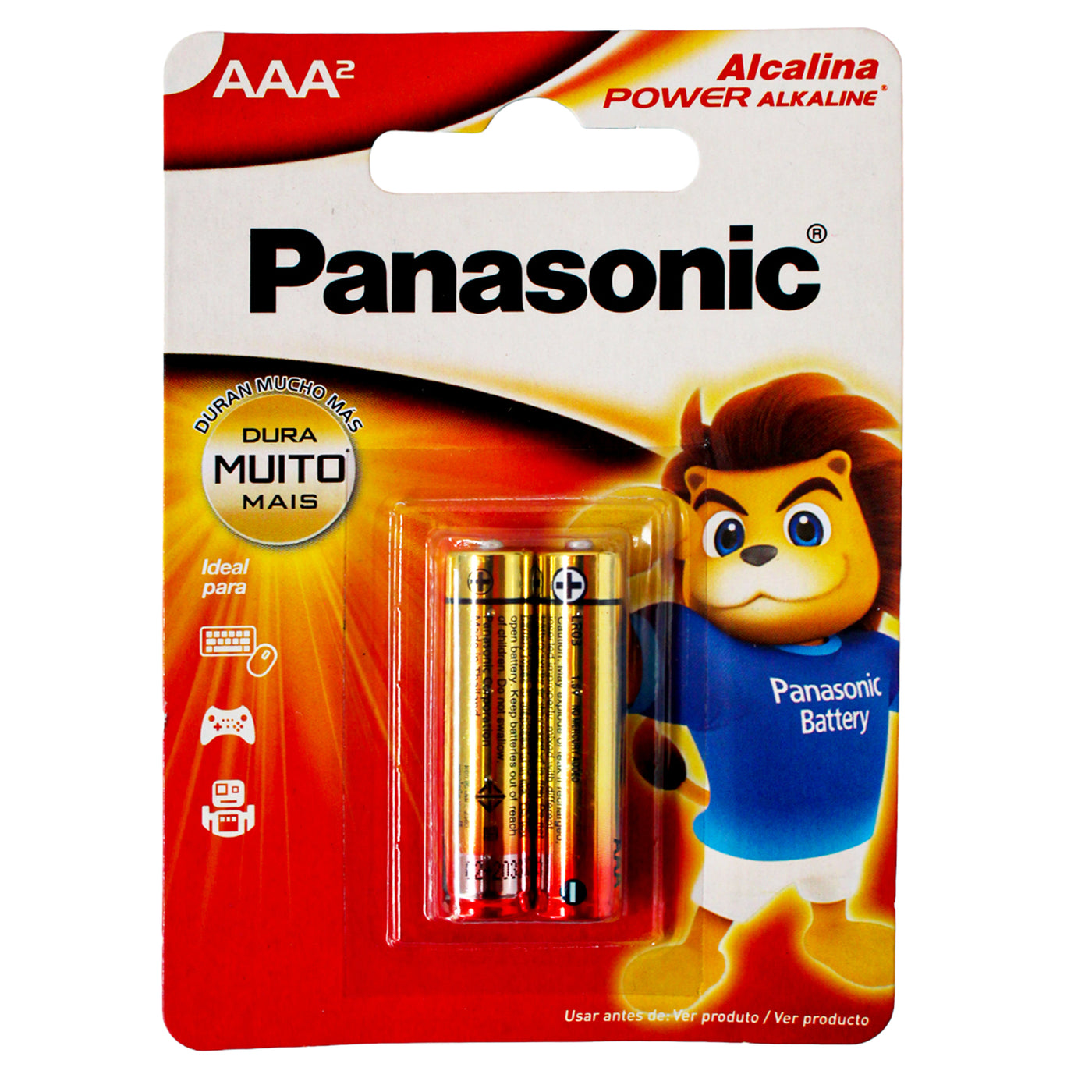 Panasonic Pila Alcalina Power Aaa X 2 Unidades— Farmacorp