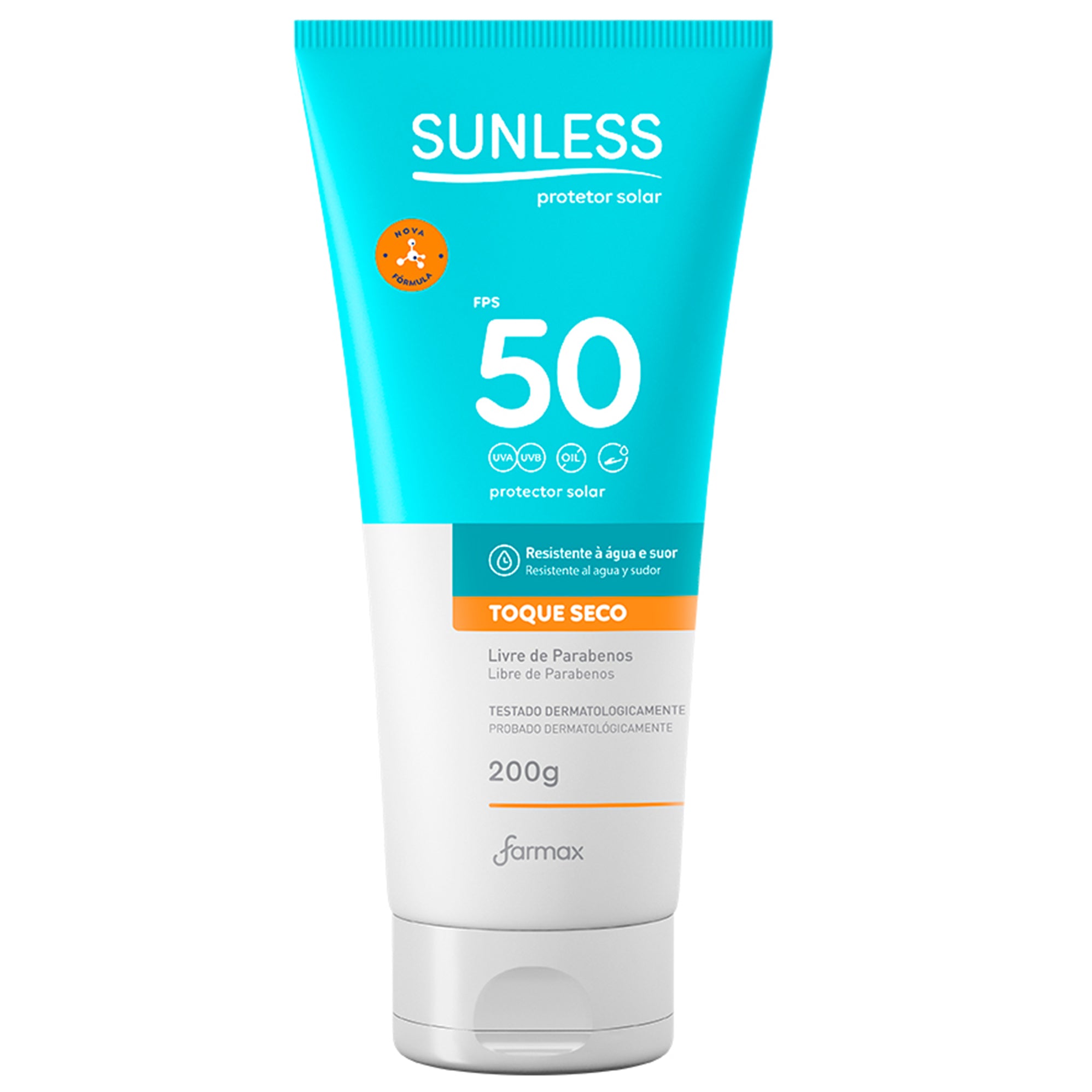 Farmax Sunless Proteccion Solar Fps50 Facial Seco X 60G— Farmacorp