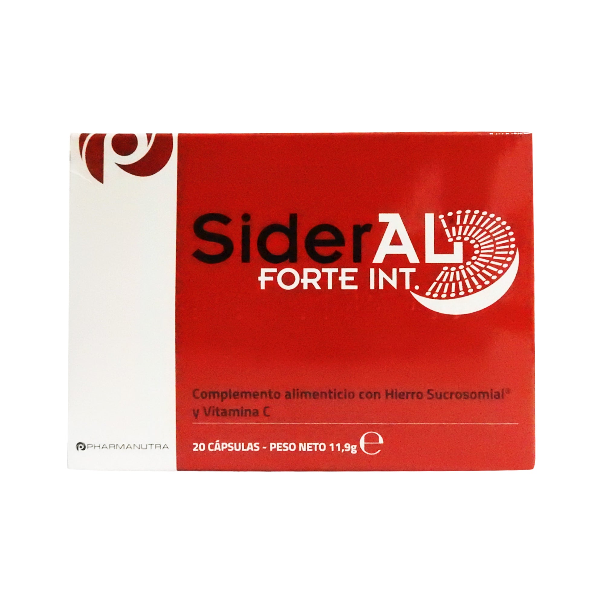 Sideral Forte Int X 20 Cap Hierro Vitamina C— Farmacorp