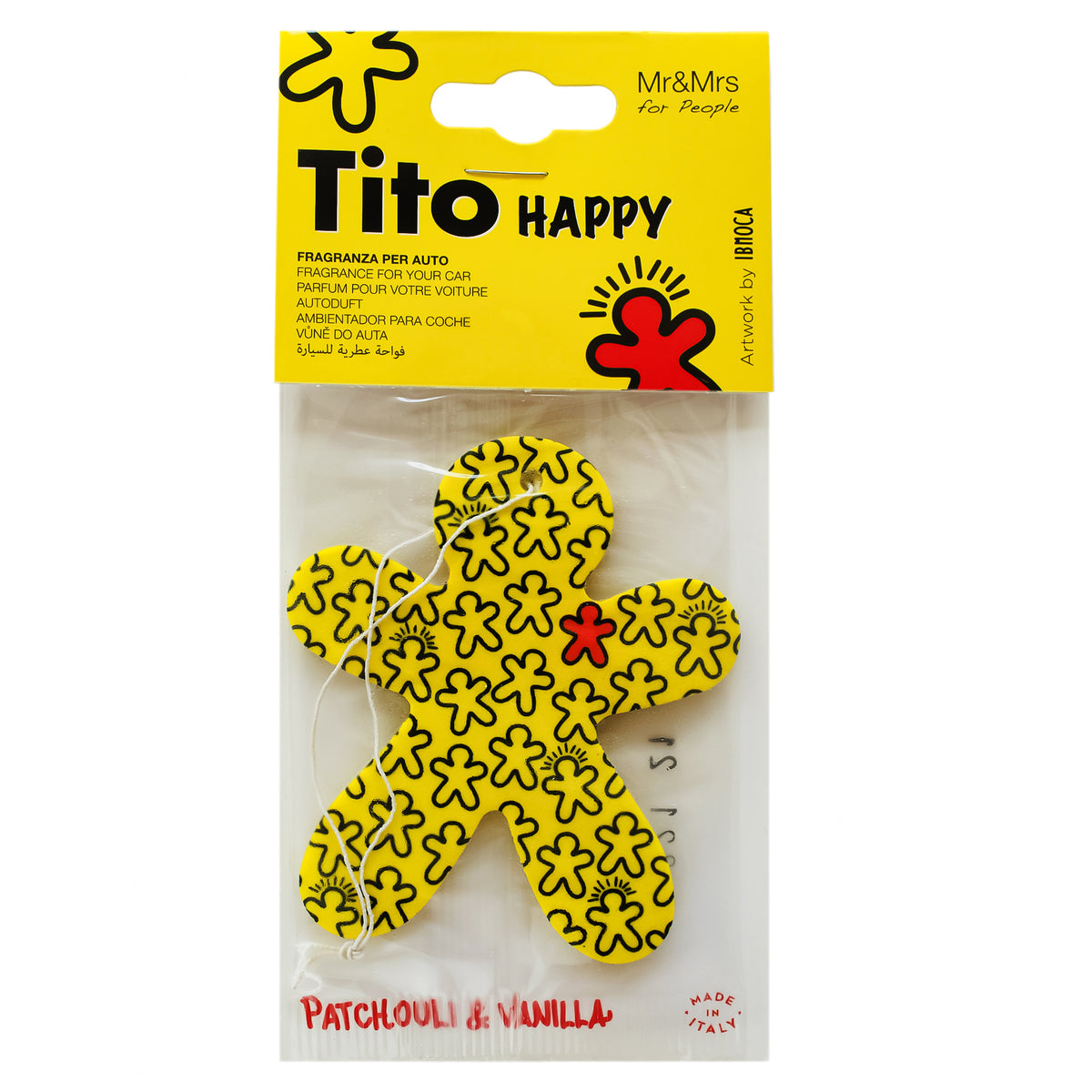 Tito Happy Fragancia Para Auto Patchouli X Unidad— Farmacorp