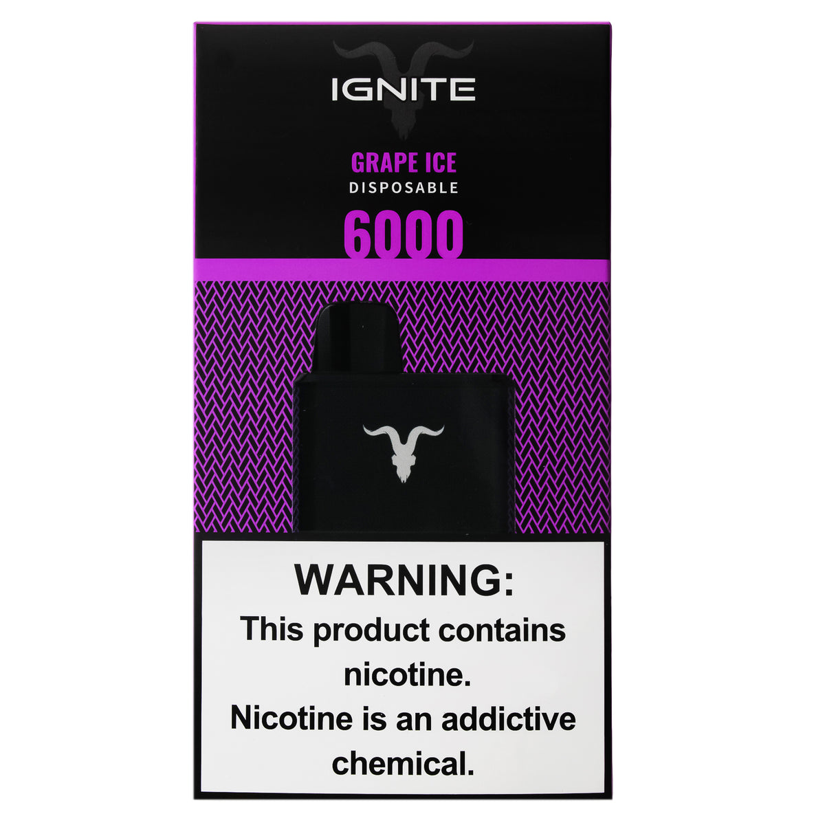 Ignite Vape Grape Ice 6000 Puffs— Farmacorp
