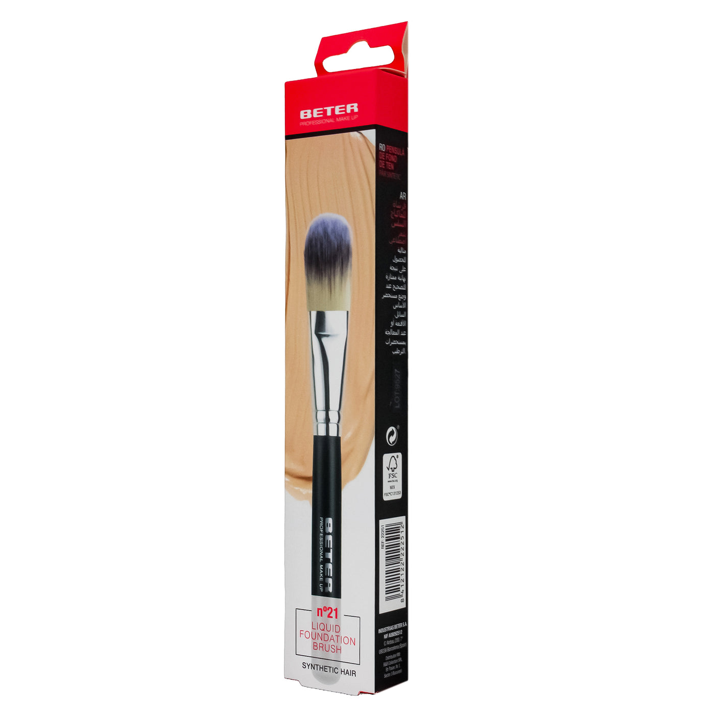 Brocha Beter Base #21: Piel Perfecta— Farmacorp