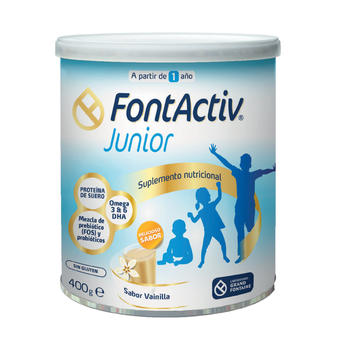 Fontactiv Junior Vainilla Suplemento Nutricional X 400G— Farmacorp