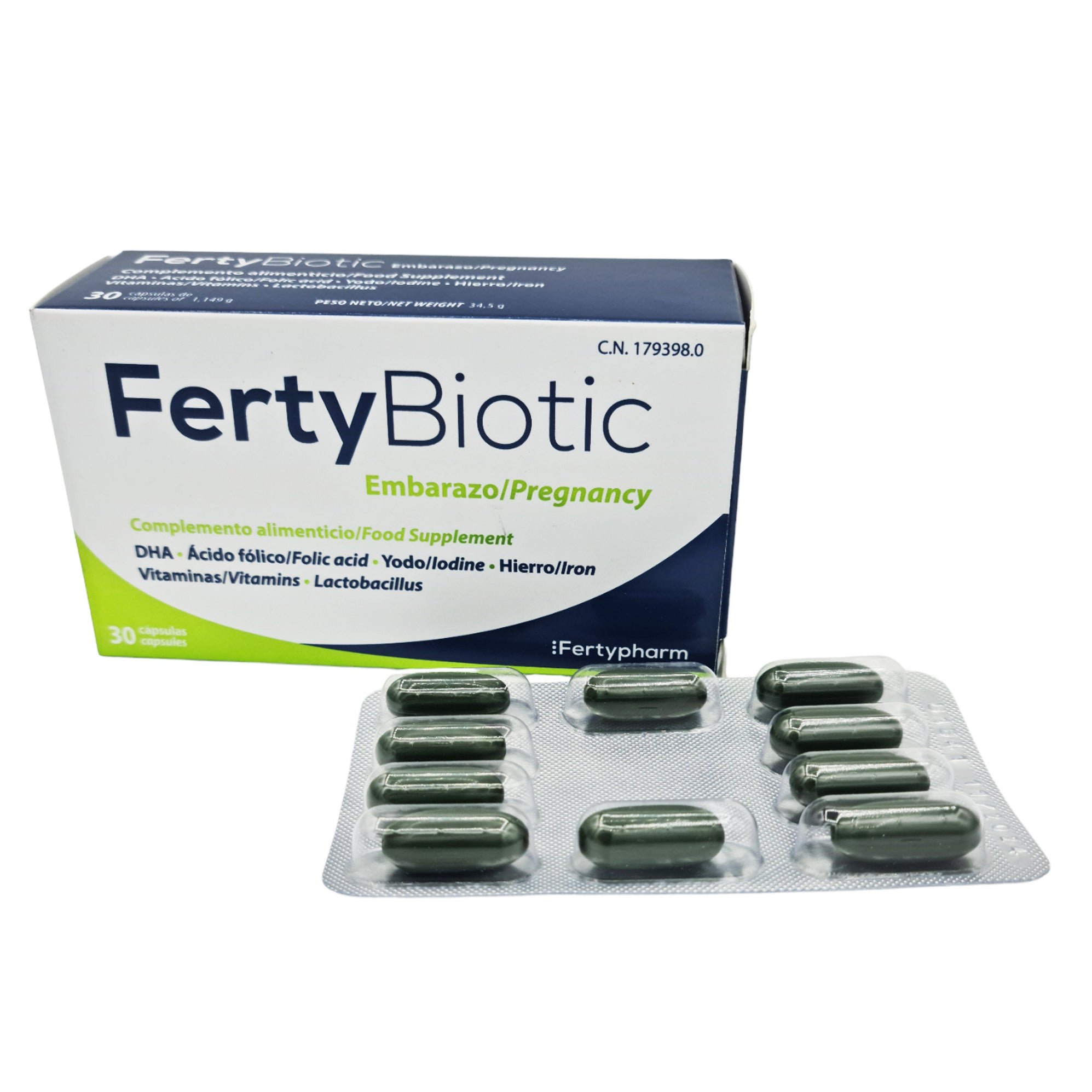 Fertybiotic Embarazo X Capsula— Farmacorp