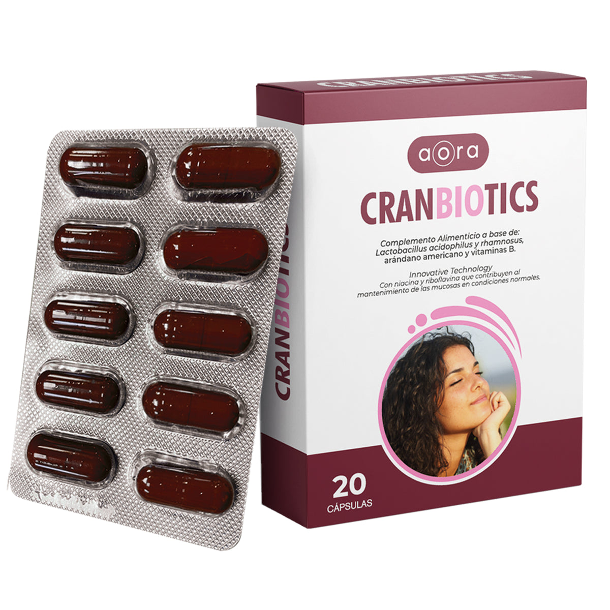 Cranbiotics Lactobacillus Arandano Vitamina B X Capsula— Farmacorp