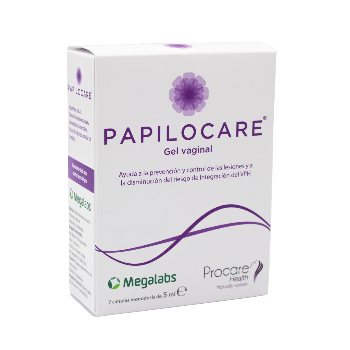 Papilocare Gel Vaginal 5Ml X 7 Canulas— Farmacorp