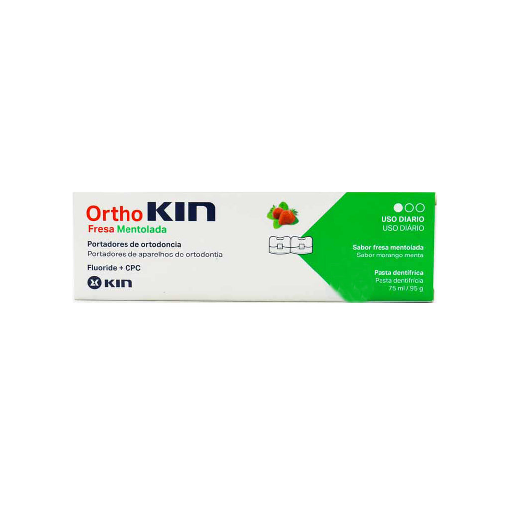 Ortho Kin Pasta Dentifrica Fresa Mentolada X 75Ml— Farmacorp
