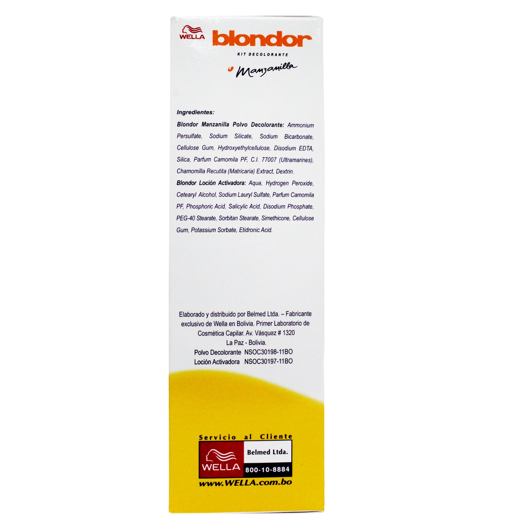 Kit Wella Blondor Manzanilla 10g - Aclarante Natural— Farmacorp