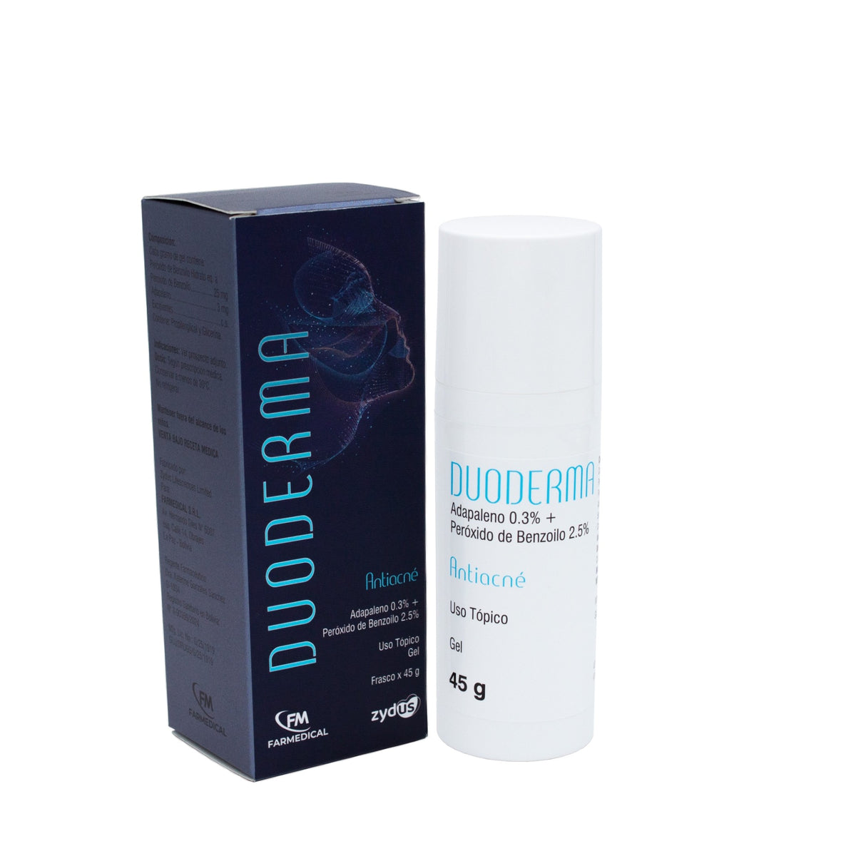 Gel Duoderma Adapaleno / Peroxido Benzoilo X 45G— Farmacorp