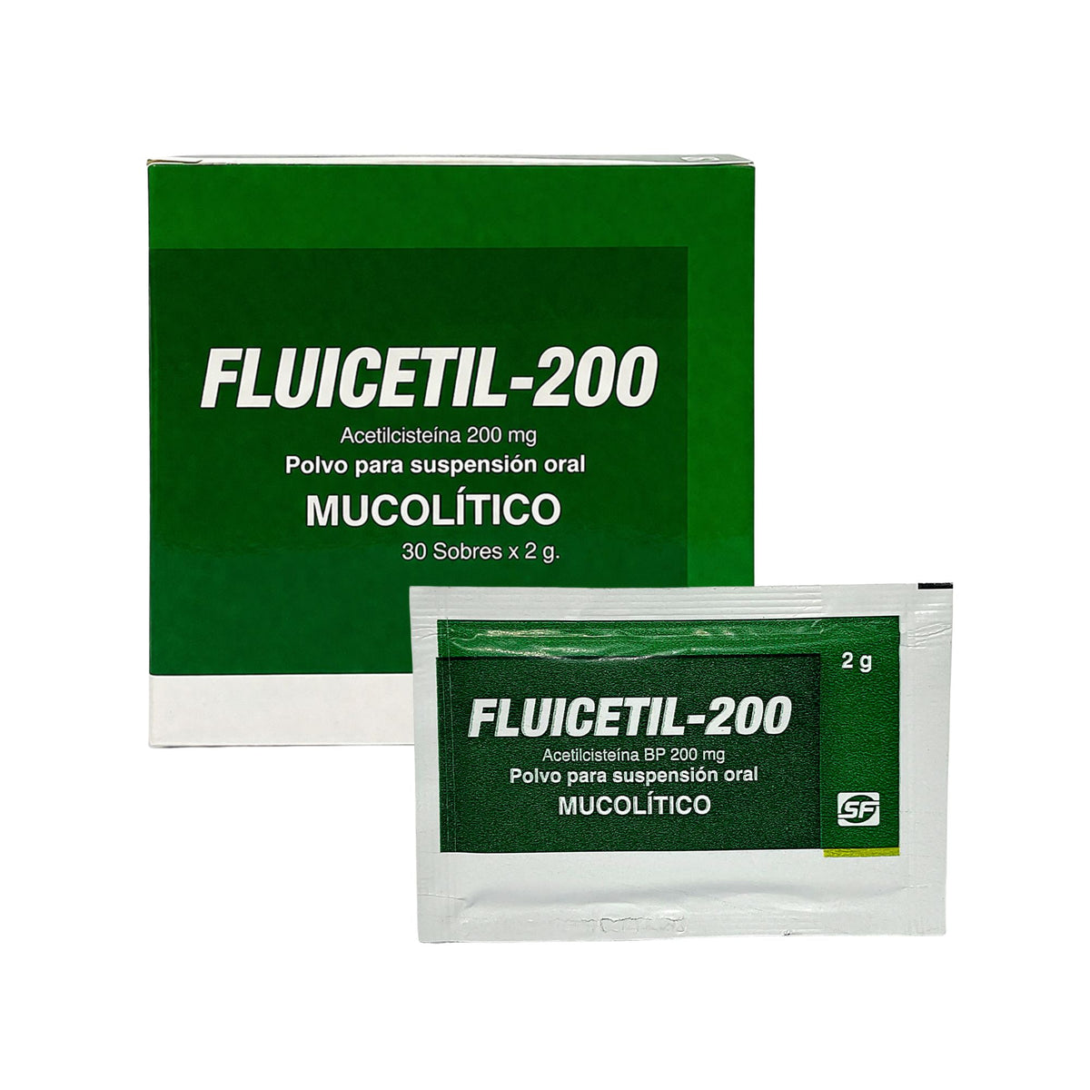 Fluicetil N-Acetilcisteina 200Mg X Sobre— Farmacorp