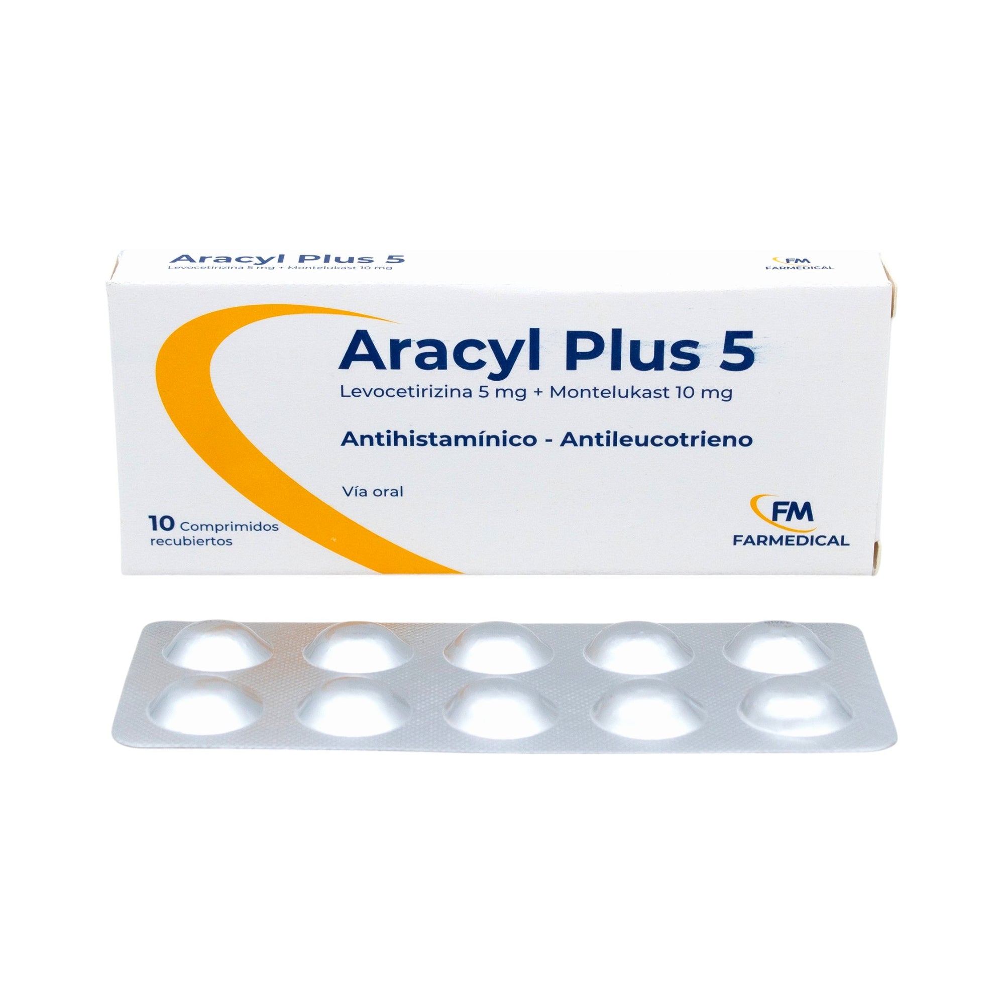 Montelek Duo Montelukast Sodico 10Mg Y Levocetirizina Diclorhidrato 5M ...