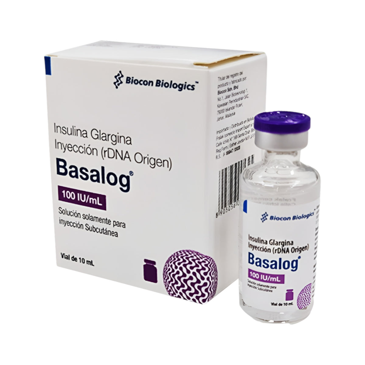 Basalog Insulina Glargina 100Ui Subcutánea Frio X 10Ml— Farmacorp