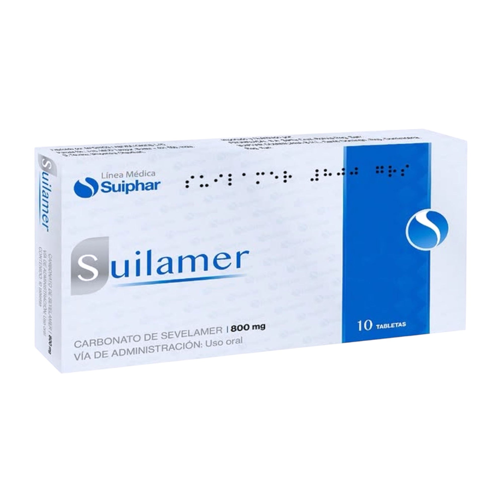 Suilamer 800Mg Sevelamer X Tableta— Farmacorp