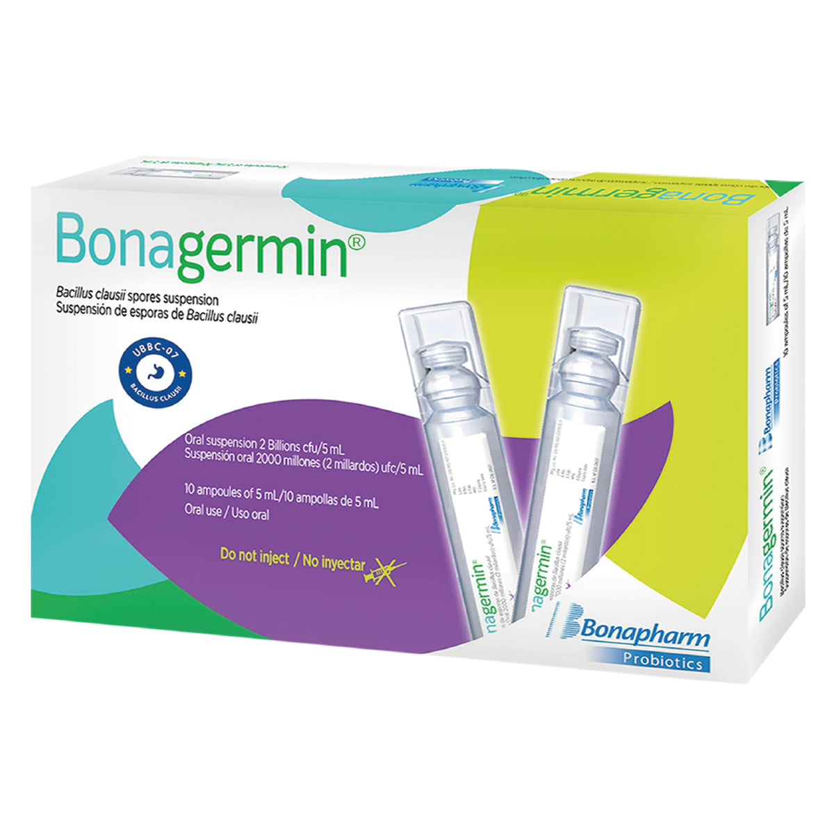 Bonagermin Probiotico Bebible X Ampolla— Farmacorp