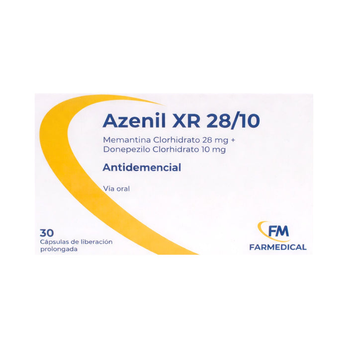 Azenil Xr 28/10Mg X Cápsula Liberación Prolongada— Farmacorp