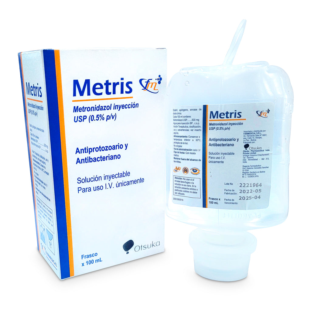 Metrocaps 500Mg Metronidazol X Capsula Blanda— Farmacorp